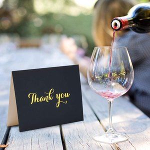 CLASSY THANK YOU CARDS | Other | Thank You Cards Set Of 48 And Matching ...